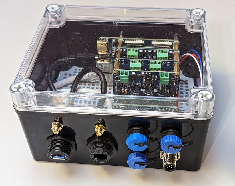 SH-RPi Medium Weatherproof Enclosure (170x140x100 mm) – Hat Labs